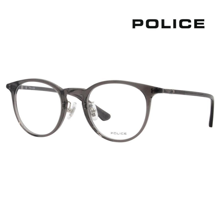 ポリス メガネフレーム POLICE VPLF53J 09HP 47 ボストン セル フルリム ジャパンコレクション 伊達メガネ 眼鏡 ...