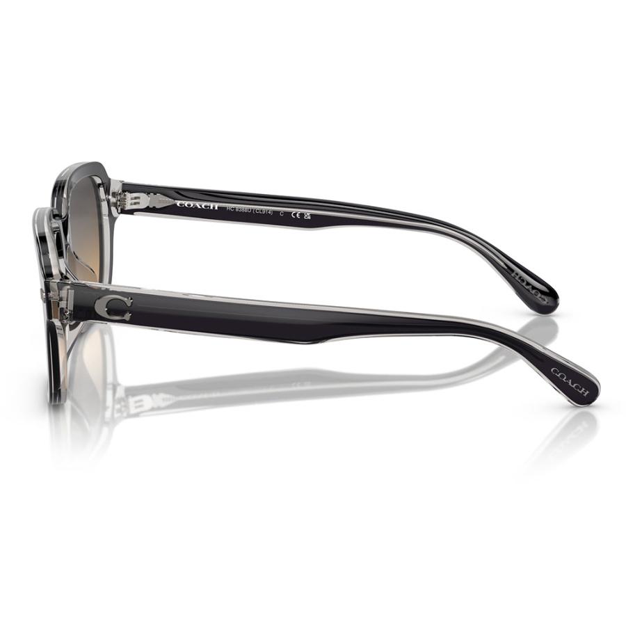 コーチ COACH サングラス HC8388U 5745L7 56 スクエア セル ユニバーサルフィット メンズ : 10025212 ...