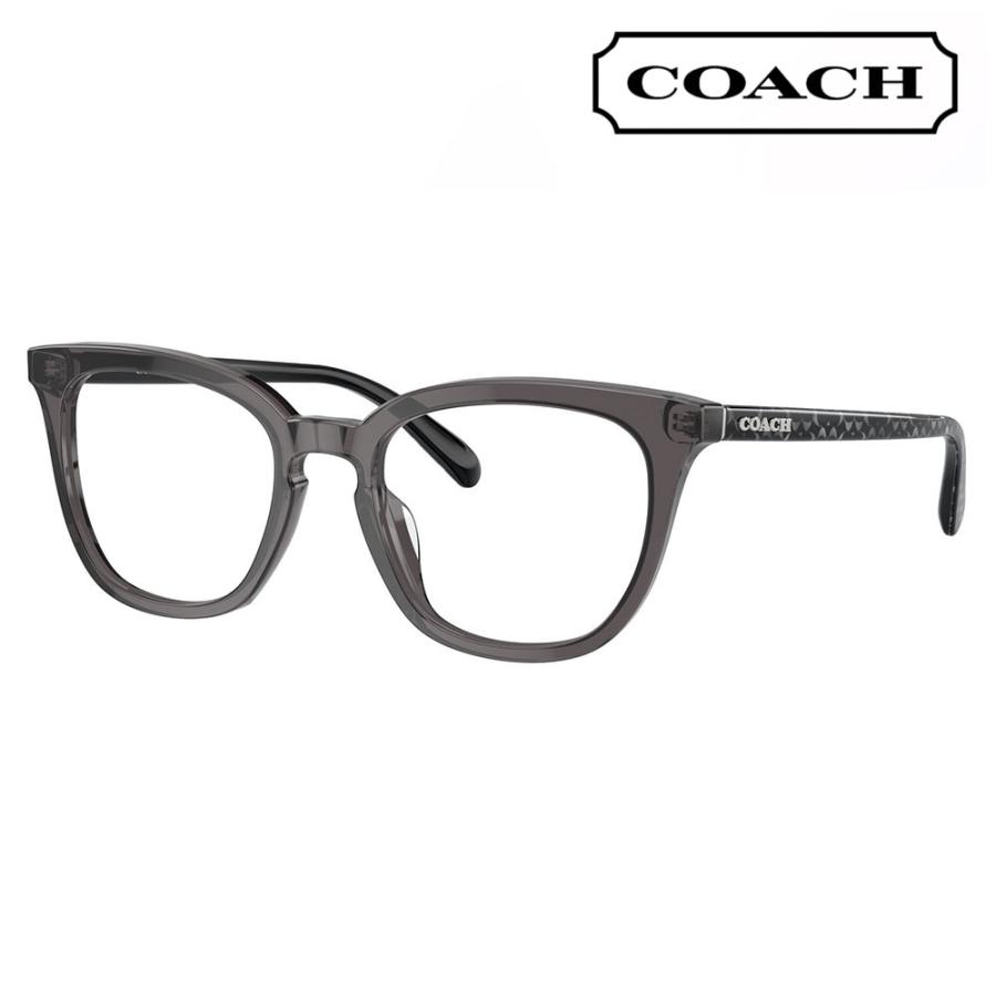 COACH（コーチ） メガネフレーム HC6222F 5785 53 スクエア セル ローブリッジフィット レディース 伊達メガネ 眼鏡 ...