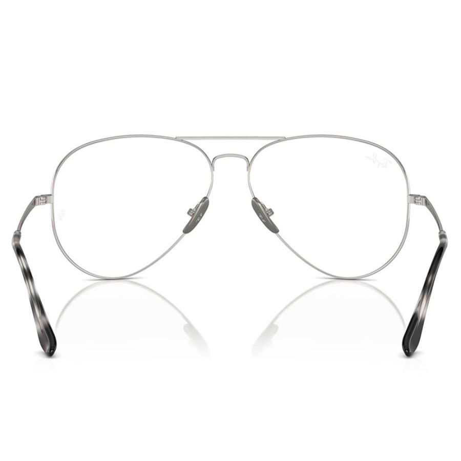 Ray-Ban（レイバン） メガネ フレーム 伊達メガネ 眼鏡 RX8789 1002 58 AVIATOR TITANIUM アビエーター ...