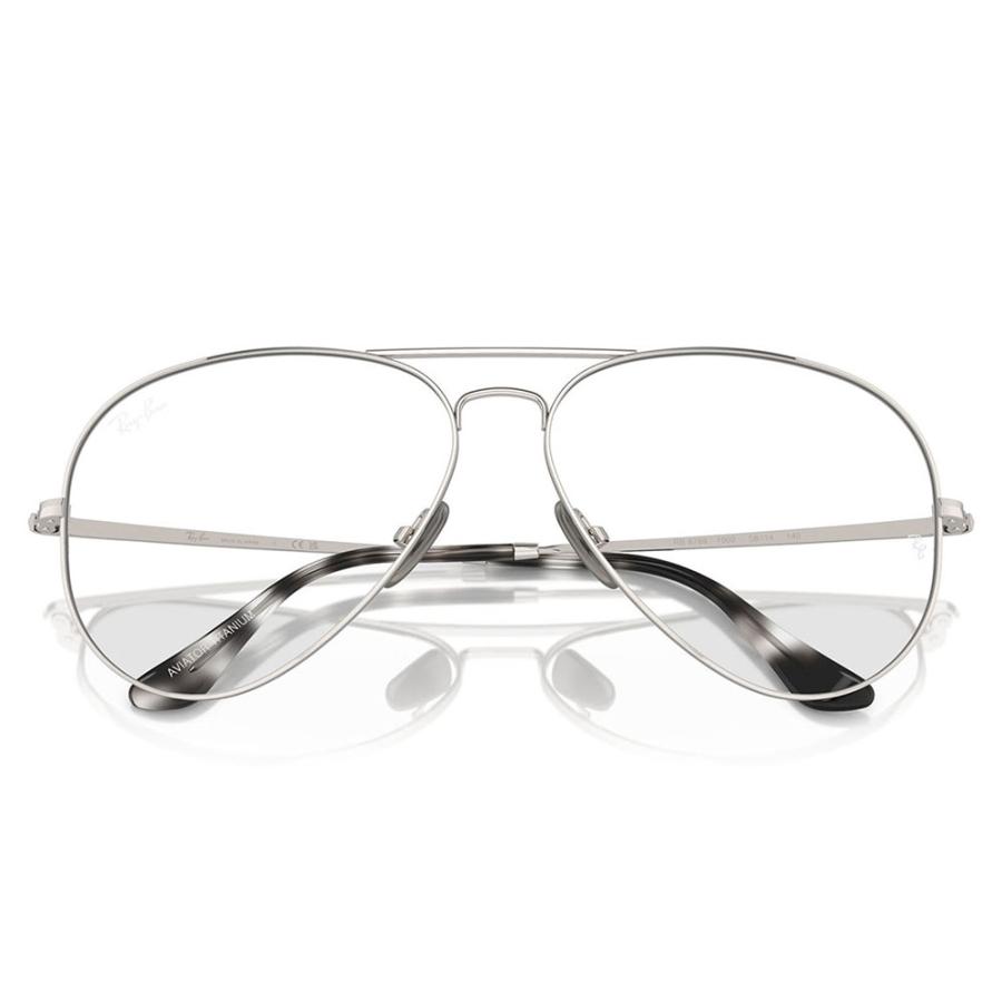 Ray-Ban（レイバン） メガネ フレーム 伊達メガネ 眼鏡 RX8789 1002 58 AVIATOR TITANIUM アビエーター ...