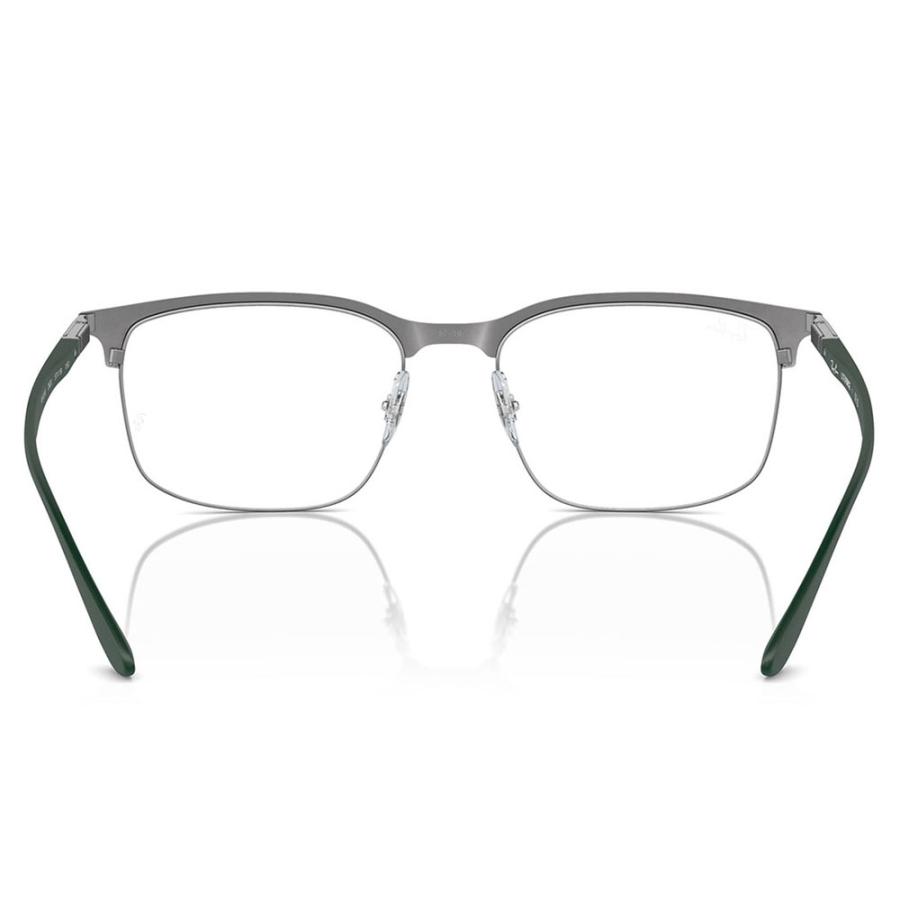 Ray-Ban レイバン メガネ フレーム 純正レンズ対応 RayBan RX6518 2620 55 57 スクエア ブロー メタル ...