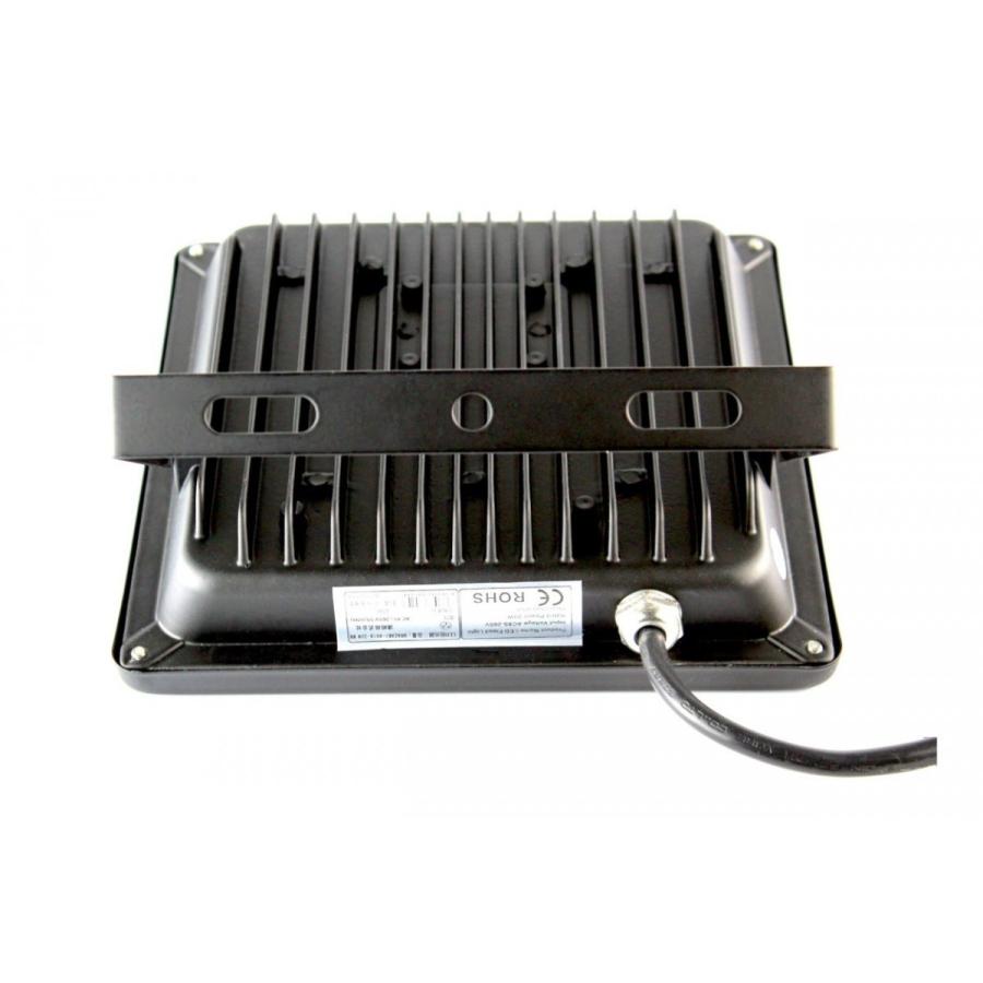 led 投光器 屋外 電球色 白熱灯 500w相当 防雨型 作業用led50w電球色薄型 : ウラザキ - 通販 - Yahoo!ショッピング