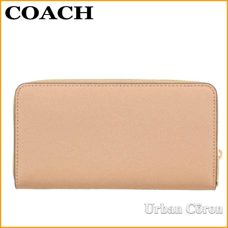 COACH コーチ 財布 長財布 C3441 トープ クロスグレーン レザー COACH コーチ 財布 長財布 C3441 トープ クロスグレーン レザー