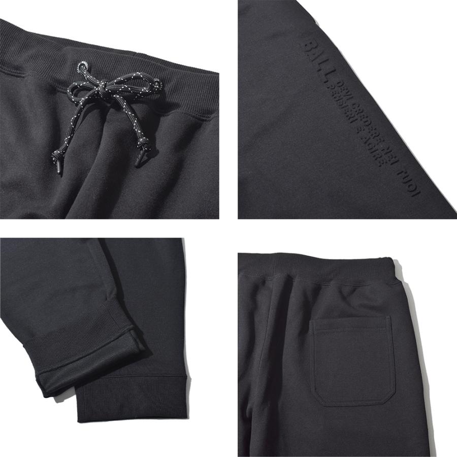 スウェットパンツ メンズ ジョガーパンツ エンボス ロゴ 春 夏 秋 冬 通年 カジュアル スポーツ おしゃれ BALL 33225 : ...