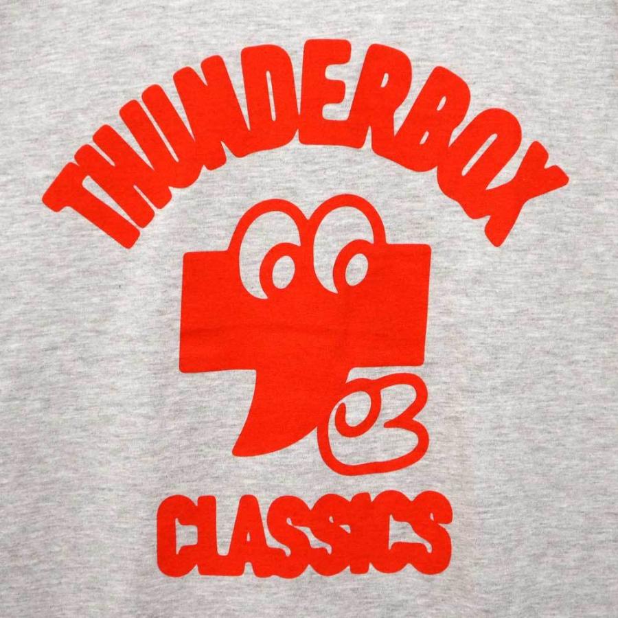THUNDERBOX サンダーボックス TNDBkn L/S TEE | ASH GRAY ロングスリーブ 長袖 Tシャツ カットソー ロゴ プリント アッシュグレー : URBAN CYCO ...