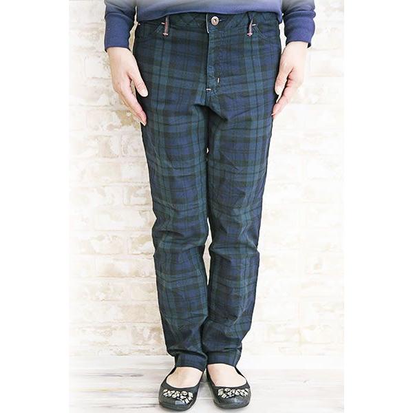 Betty Smith ベティスミス パンツ ブラックウォッチ チェック柄 Betty Smith ベティスミス パンツ ブラックウォッチ チェック柄