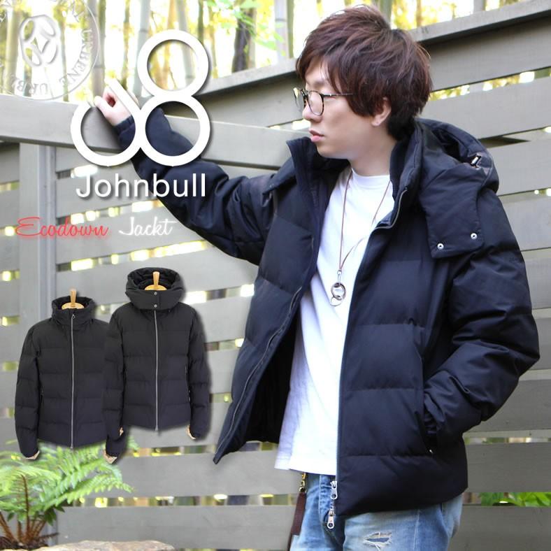 Johnbull ジョンブル ダウンジャケット メンズ 2WAY エコダウン Johnbull ジョンブル ダウンジャケット メンズ 2WAY エコダウン