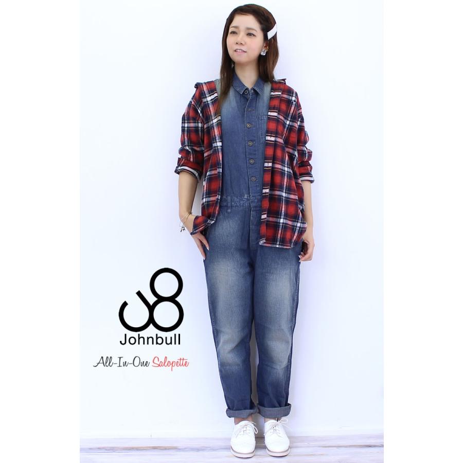 Johnbull ジョンブル レディース オールインワン サロペット Johnbull ジョンブル レディース オールインワン サロペット