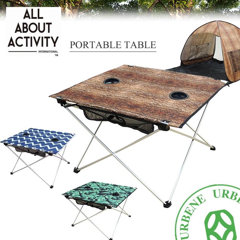 TOYMOCK All About Activity ポータブル テーブル 組み立てアウトドアテーブル tzz-3 ビーチテーブル キャンプ ...