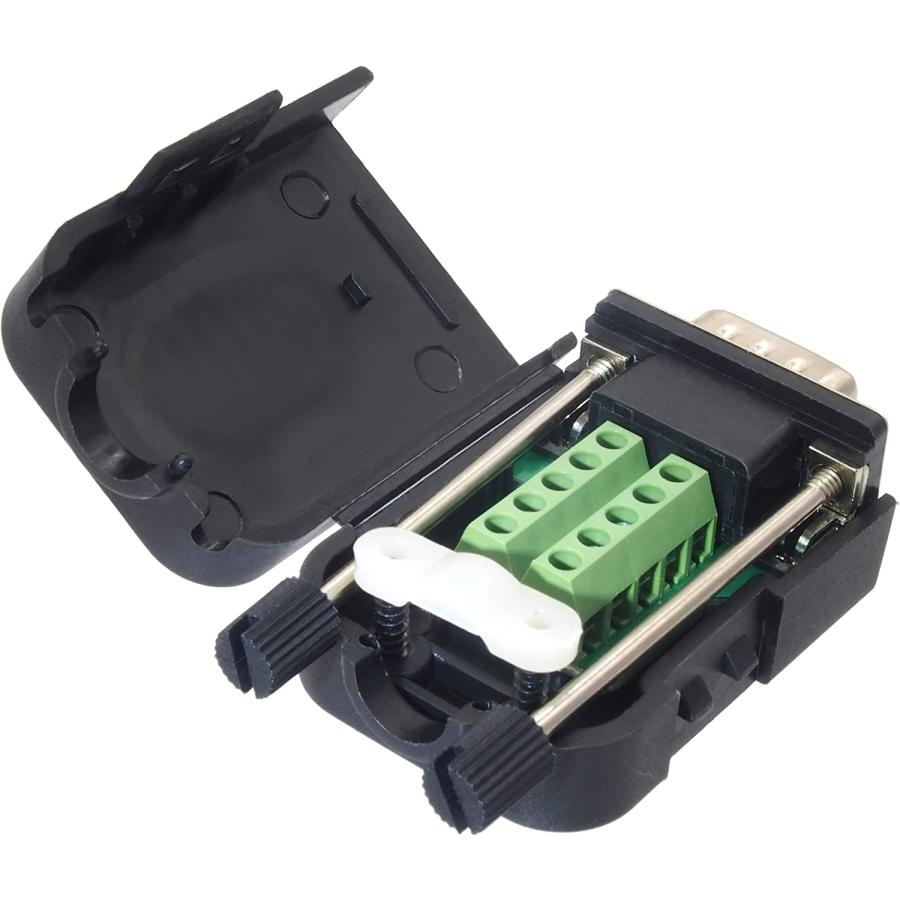 RS232 自作コネクタ ×1個 D-SUB 9ピン オス ケーブルネジ止め 9+GND 基板 ローレット DB9 DB-9 シリアル : うり坊 - 通販 - Yahoo!ショッピング