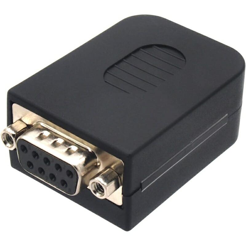 D-SUB 9ピン メス ケーブルネジ止め 9+GND 基板 ロックナット 樹脂部品ブラック : うり坊 - 通販 - Yahoo!ショッピング