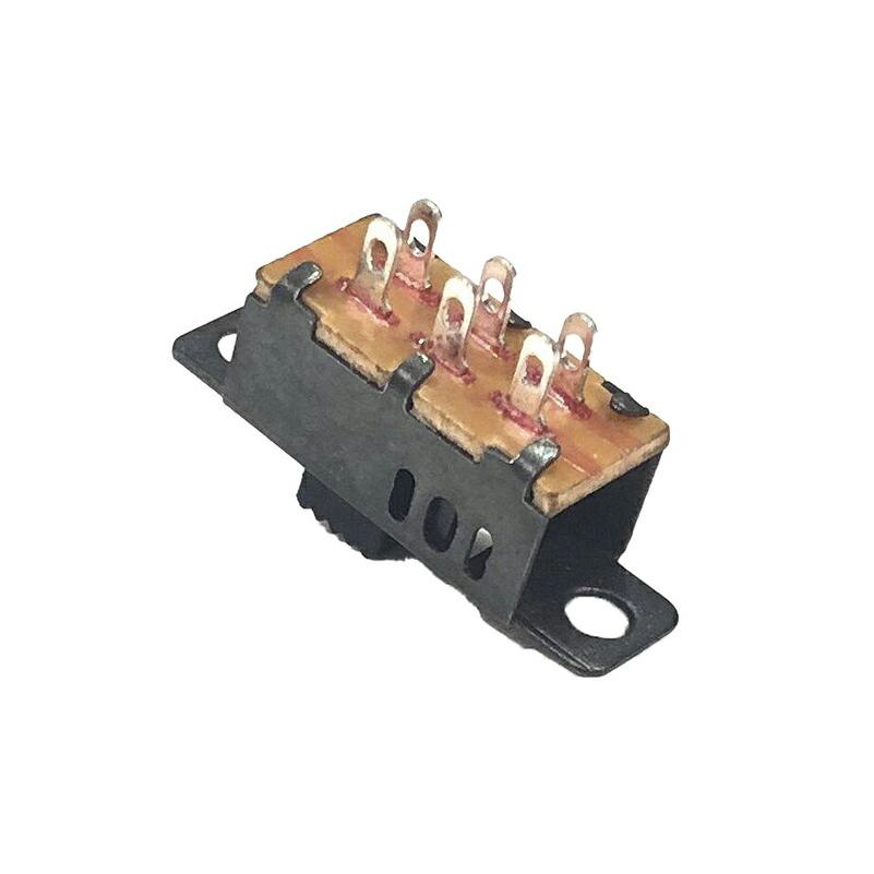 10個】 スライドスイッチ パネルミニ垂直スライドスイッチ 3位 2ポール 2スロー DPDT 6ラグ端子 SS-23D32（2P3T） : うり坊 - 通販 - Yahoo!ショッピング