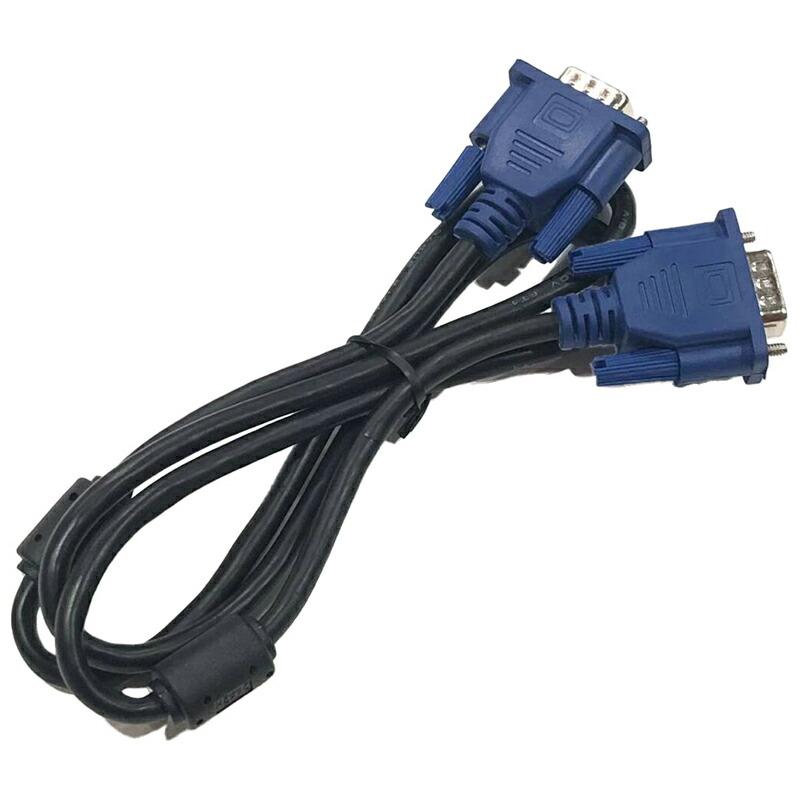 【VGAケーブル ×1本】 ディスプレイケーブル VGAケーブル 1m D-sub15ピン オス-オス 極細 金メッキコネクタ コア付 1m : dijpauic01 : うり坊 - 通販 ...