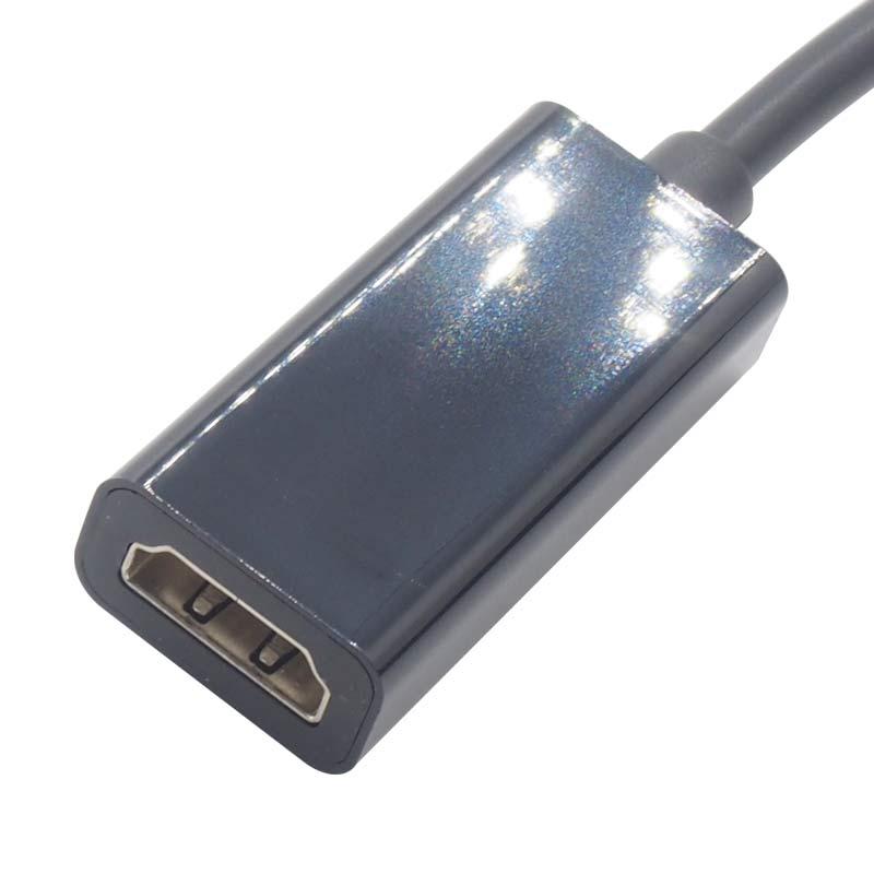 フルHD対応ディスプレイポート変換アダプタ ケーブルタイプ Displayport to HDMI タイプA 1920×1080 60p ...