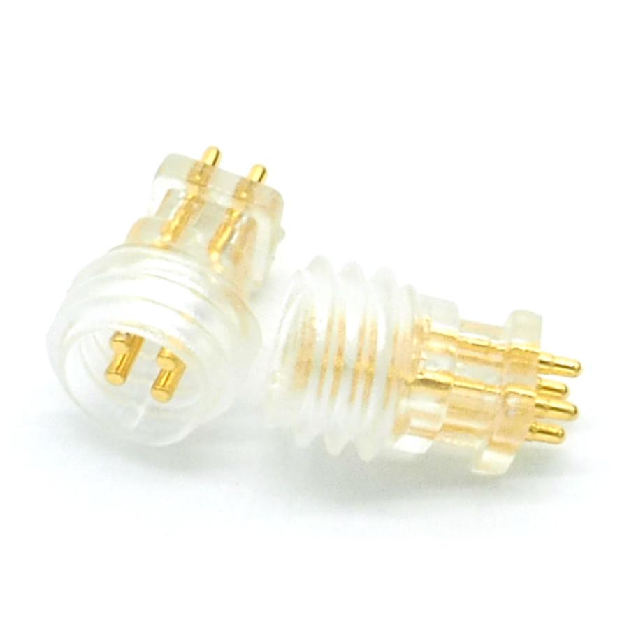 【2個1組】JH AUDIO用4ピンコネクタ クリア EP-151-CL イヤホン 自作 修理 イヤホンパーツ : うり坊 - 通販 - Yahoo!ショッピング