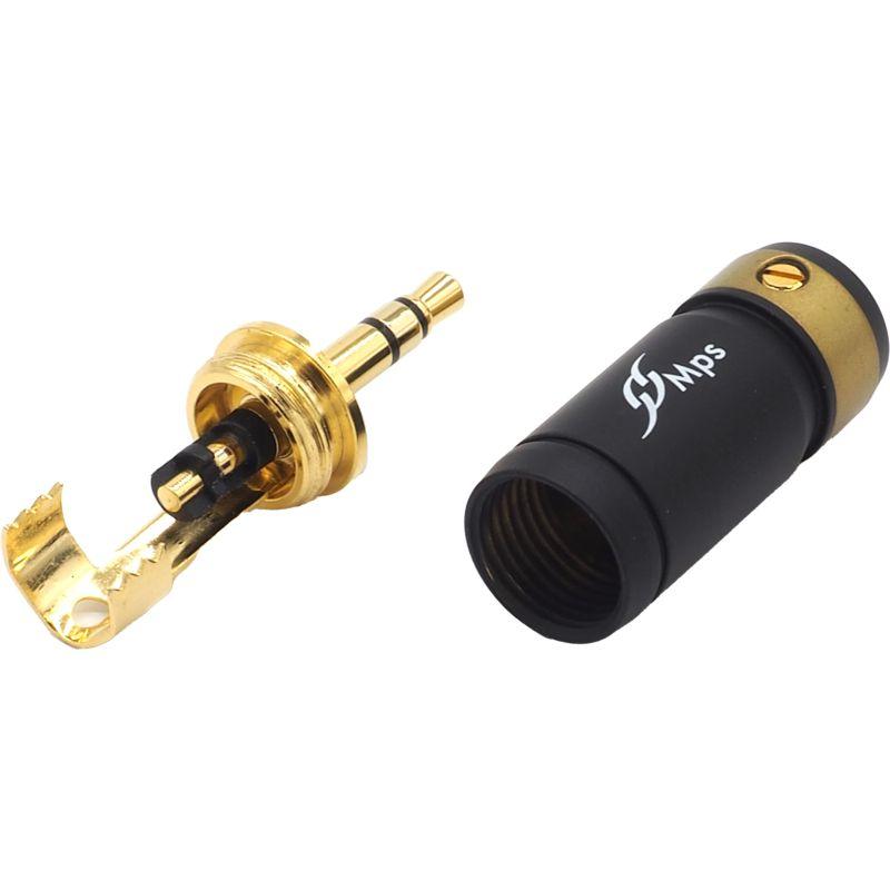 Mps 3.5mm 3極 ステレオミニプラグ 金メッキ 箱なし 自作 イヤホンパーツ ケーブル : うり坊 - 通販 - Yahoo!ショッピング