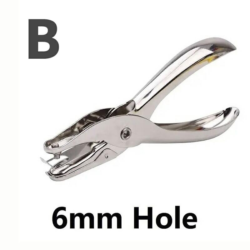 穴あけパンチ 1穴 3mm または 6mm穴 ステンレス製 高耐久 製品サイズ 128×61mm【穴のサイズをお選び下さい】 : うり坊 - 通販 - Yahoo!ショッピング