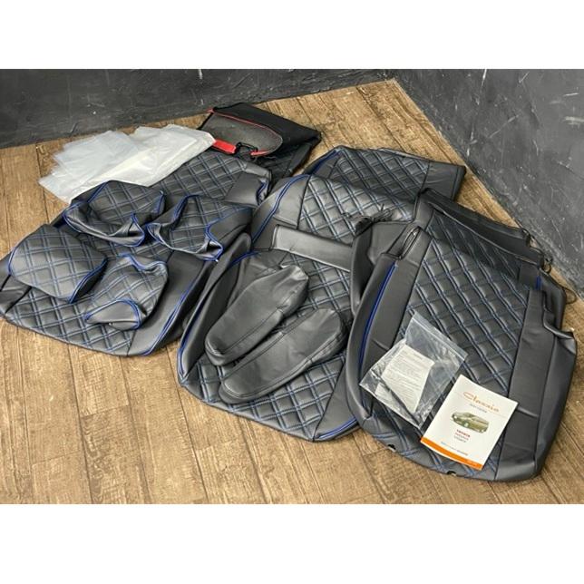 クラッツィオ キルト ノア/ヴォクシー 5人用 H19-7 シートカバー 【未使用品】Clazzio 15ETB1035E 8016 ブラック ...