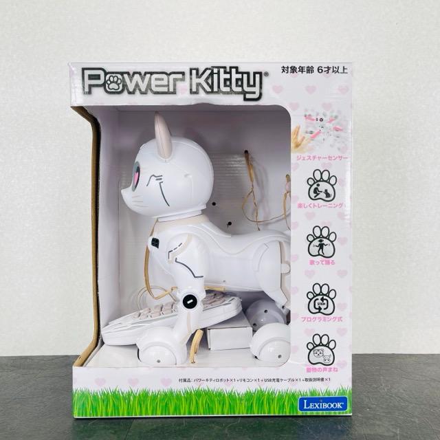 Power Kitty パワーキティー 猫型ロボット 【中古】ホワイト #63607 踊ったり、歌ったり、数えたり、動物の真似をしたり ...
