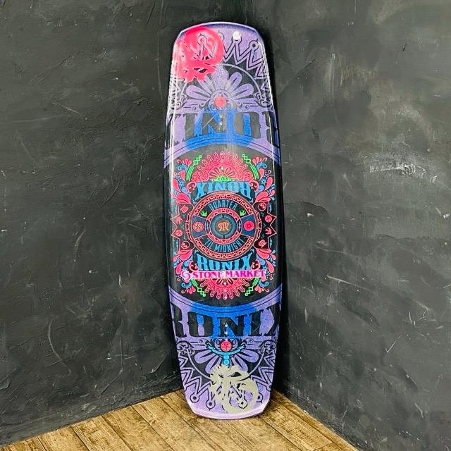 ウェイクボード ボードのみ 【中古】RONIX ロニックス QUARTER TIL'MIDNIGHT 135 パープル系 IMAGINED ...