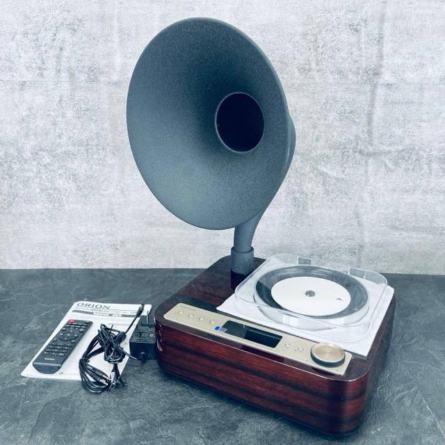 Bluetooth機能搭載 CDホーンスピーカー 展示品 動作保証 ドウシシャ ORION SMS4BT アンティークホーンスピーカー 【中古 ...