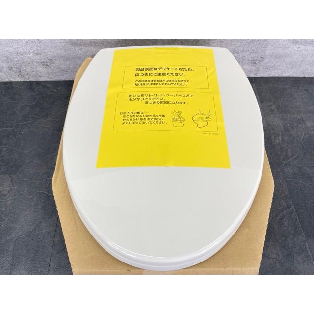 未使用 TOTO 前丸便座 ふた付 TC291Y #SC1 パステルアイボリー トイレ用品 住宅設備 普通便座/900007在 : urica ...