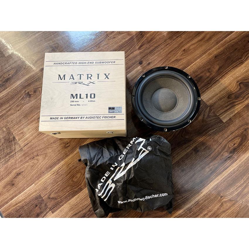 Matrix ML-10 25cm サブウーファー : ユーズダイナーYahoo!店 - 通販 - Yahoo!ショッピング