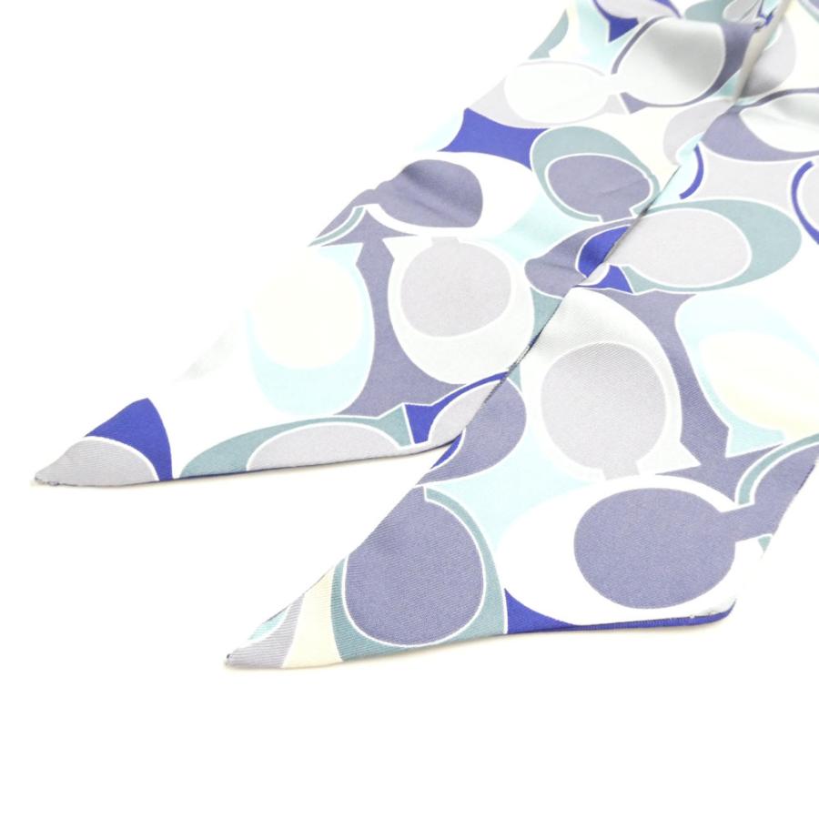 COACH 美品 コーチ シグネチャー リボンスカーフ シルク100％ レディース AC1561 : うるうる - 通販 - Yahoo!ショッピング