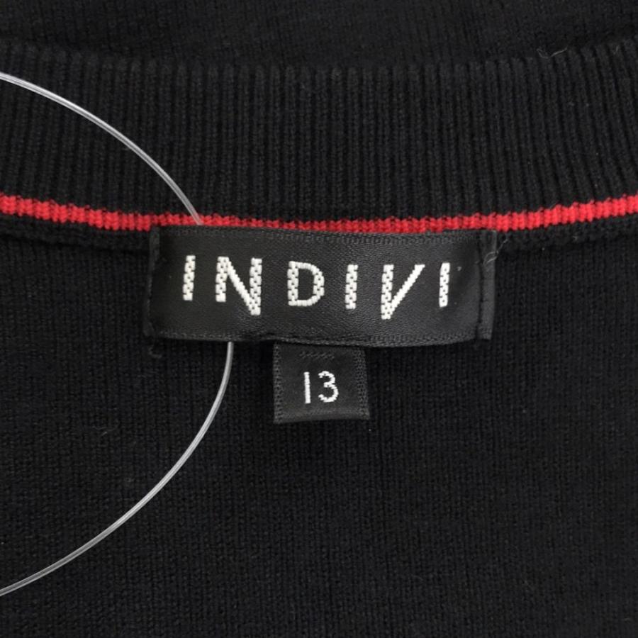 INDIVI 美品 インディヴィ 127-17462 ジャガードニットトップス ニット セーター 13 (2L) レーヨン 他 長袖 レディース AM6036A77 : うるうる - 通販 ...
