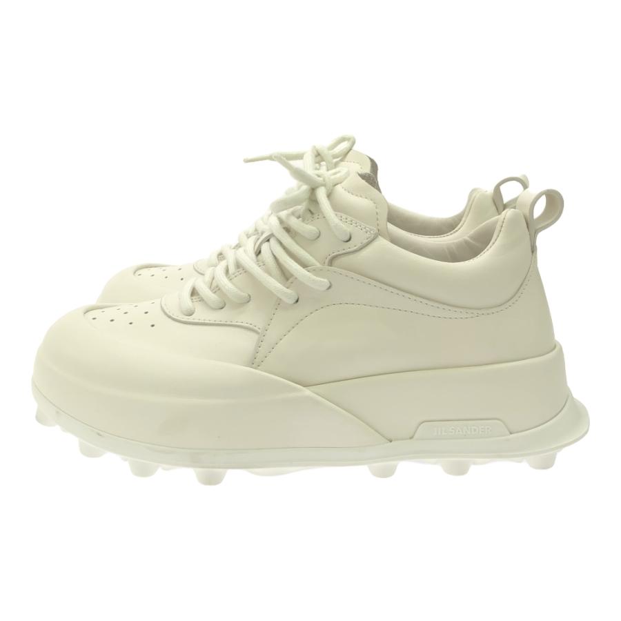 未使用 JIL SANDER ジルサンダー J16WS0022 SPORTY CALF PORCELAIN スニーカー 38 (24cm) レディース AM6399W1 : am6399 ...