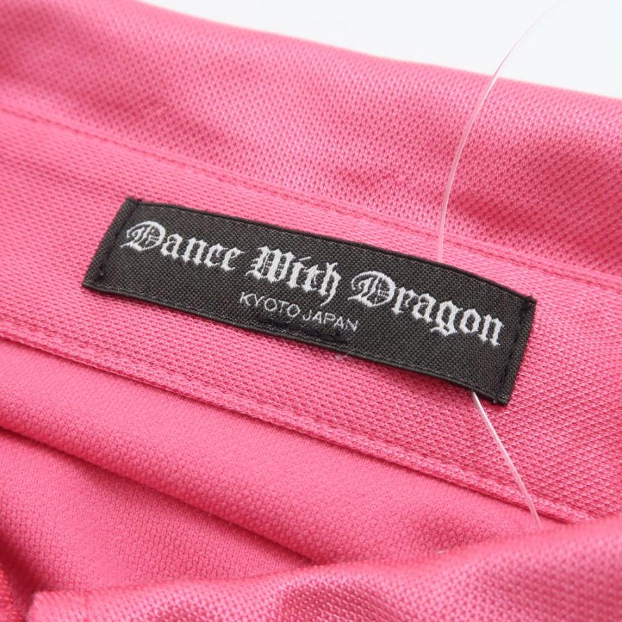 Dance With Dragon DANCE WITH DRAGON ダンスウィズドラゴン ポロシャツ 3 ポリエステル100％ 半袖 ゴルフ ウェア メンズ AM6655A44 ...