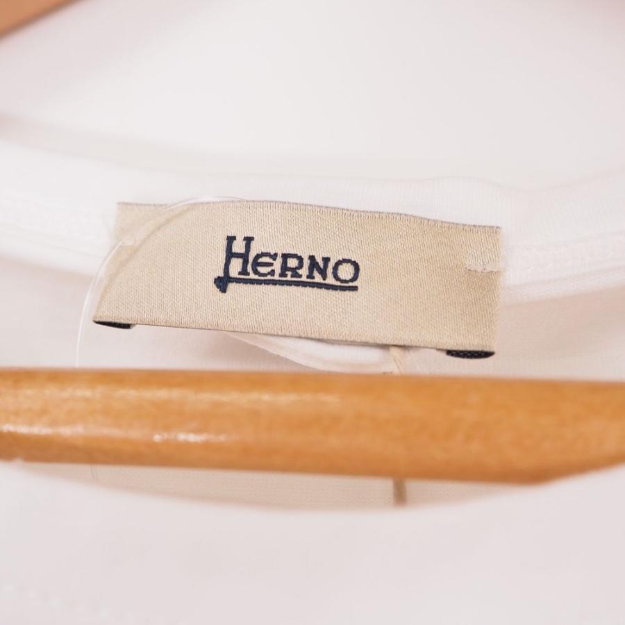 HERNO（ヘルノ） 未使用 カットソー 40 コットン100％ 半袖 クルーネック 切り替え Tシャツ レディース AM6695A62 : うるうる - 通販 - Yahoo!ショッピング