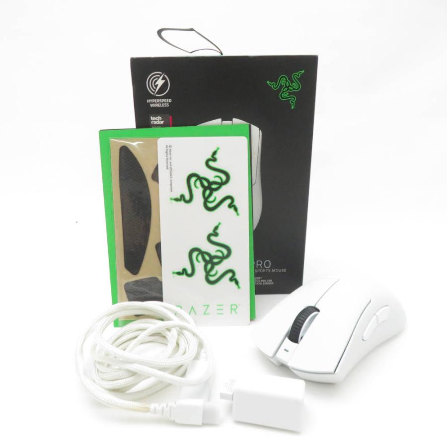 美品 RAZER レイザー RZ01-0463 DeathAdder V3 pro ゲーミングマウス 有線 ワイヤレス HN221 ...