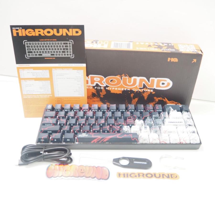 美品 HIGROUND 100T Geostone HG68 ゲーミングキーボード FPS eスポーツ PC周辺機器 HY831 : うるうる - 通販 - Yahoo!ショッピング