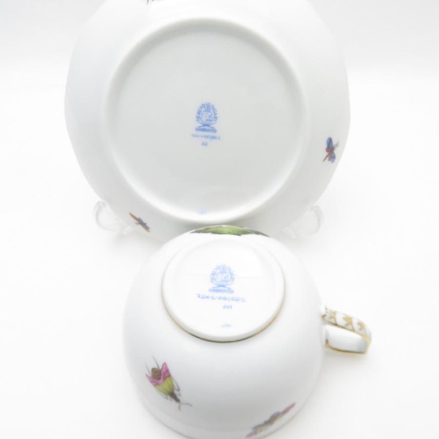 ヘレンド 美品 Herend ロスチャイルドバード RO-2 724 ティーカップ＆ソーサー 金彩 鳥 SU10883B4 : うるうる - 通販 - Yahoo!ショッピング