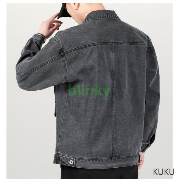 デニム メンズ 長袖 デニムコート 秋 秋服 ブルゾン トップス ジージャン アウター ユーズド感 ボタン アウター ポケット付き かっこいい : 41107-sdp3-433 : 漆原ストア ...