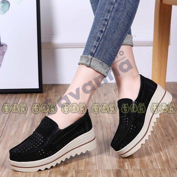 秋靴 本革シューズ 厚底靴 レディース ウォーキングシューズ ローカット 美脚 大きいサイズ カジュアルシューズ 痛くない 柔らかい 歩きやすい 蒸れない 秋新作 : aki-xz ...