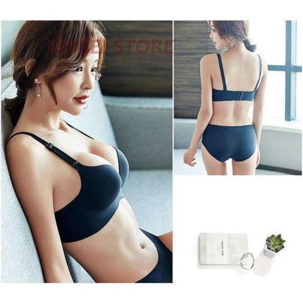 ブラジャー ショーツセット シームレス ブラショーツセット 下着 上下セット 谷間メイク : hhh-718-cc06xp84 : 漆原ストア - 通販 - Yahoo!ショッピング