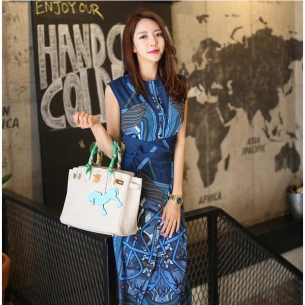 ワンピース レディース 総柄 ノースリーブ 膝丈 ラップスカート シャツワンピ タイト きれいめ : hhh-718-cc13xp137 : 漆原ストア - 通販 - Yahoo!ショッピング