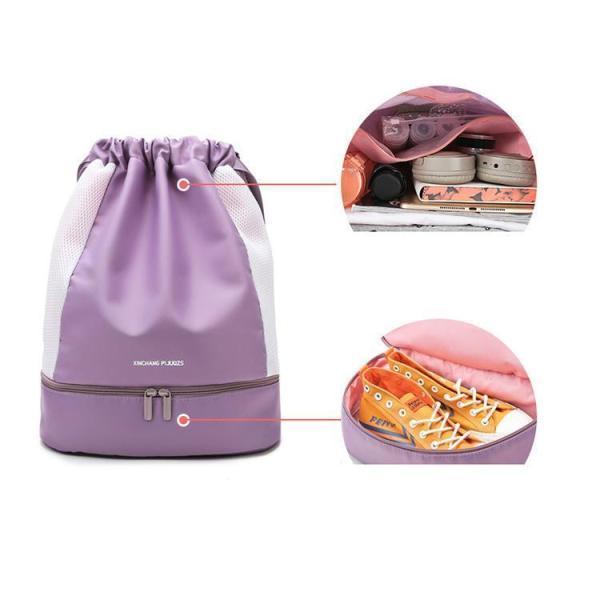 プールバッグ ジムバッグ ビーチバッグ スポーツバッグ リュック フィットネスバッグ ジムサック ナップサック 水泳 スイムバッグ スイミング レディース a4 : hhh-718 ...