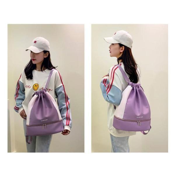 プールバッグ ジムバッグ ビーチバッグ スポーツバッグ リュック フィットネスバッグ ジムサック ナップサック 水泳 スイムバッグ スイミング レディース a4 : hhh-718 ...