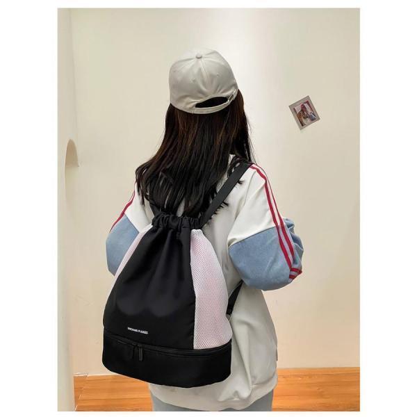 プールバッグ ジムバッグ ビーチバッグ スポーツバッグ リュック フィットネスバッグ ジムサック ナップサック 水泳 スイムバッグ スイミング レディース a4 : hhh-718 ...