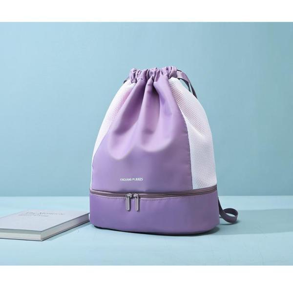 プールバッグ ジムバッグ ビーチバッグ スポーツバッグ リュック フィットネスバッグ ジムサック ナップサック 水泳 スイムバッグ スイミング レディース a4 : hhh-718 ...