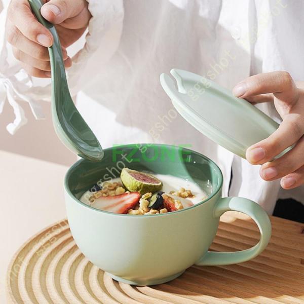 マグカップ 480ml グリーン 緑 紅茶 カフェオレ スープ 小どんぶり レンジ可 食洗機可 お中元 ギフト 新築祝い 食器 マグ 北欧 おしゃれ かわいい : kuku ...