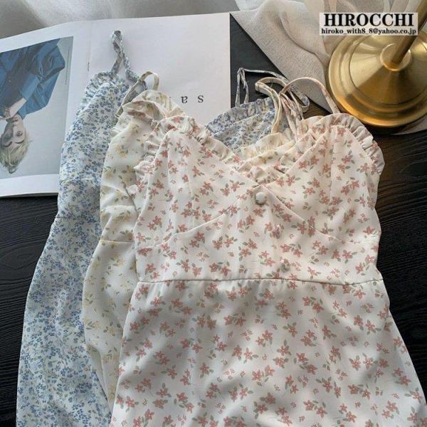 キャミソールワンピース ワンピース レディース 花柄 シフォン ロング丈ワンピース 可愛い : wiwi-102268x-40fft114 : 漆原ストア - 通販 - Yahoo!ショッピング