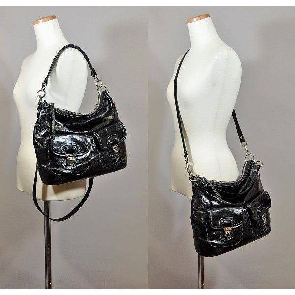 COACH（コーチ） 【並行輸入品】 ショルダー バッグ 斜め掛け 2WAY COACH F19768 ポピー レザー スイング ホーボー ...