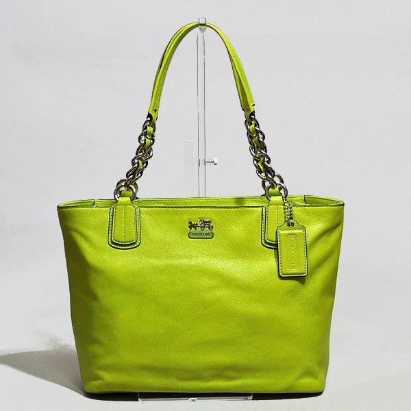 COACH コーチ トート バッグ 20466 マディソン レザー SVKIW キーウィ : コーチ 財布 バッグ URUZZ ウルズ ...