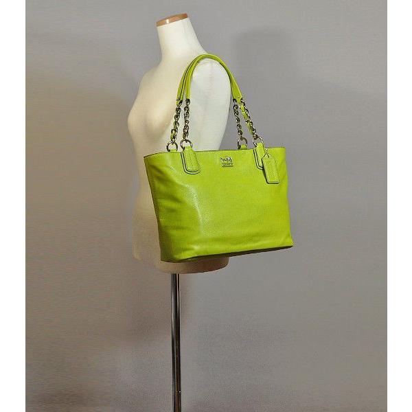 COACH コーチ トート バッグ 20466 マディソン レザー SVKIW キーウィ : コーチ 財布 バッグ URUZZ ウルズ ...