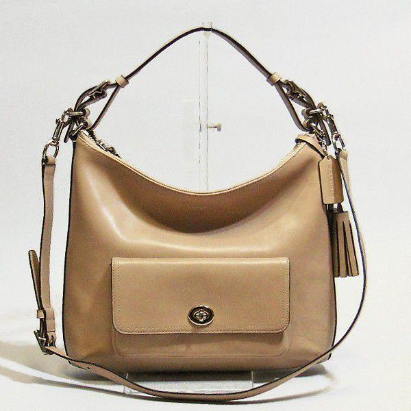 COACH 【並行輸入品】 コーチ 斜め掛け ショルダー バッグ 2WAY 22381 レガシー レザー コートニー ホーボー SV/IG ...
